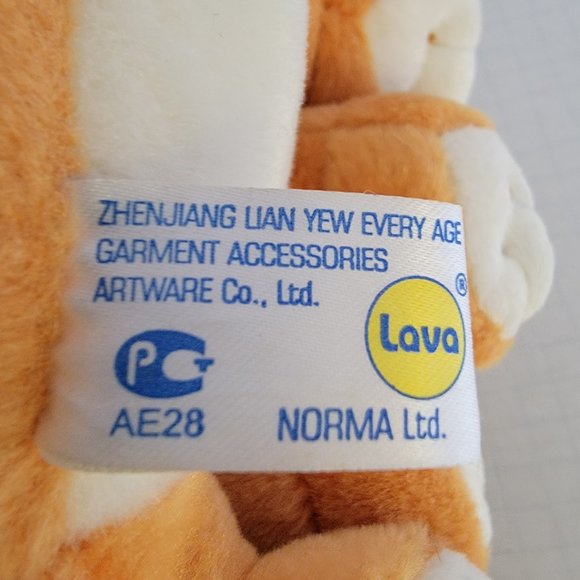 Lava | Toys | Vintage Lava Plush Stuffed Animal Dog Norma Plastic Blue ...